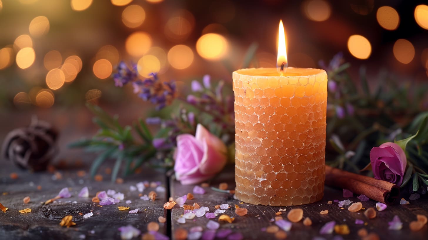 VELAS DE MIEL: Para Qué Sirven y 7 Usos Esenciales en Tu Práctica ...